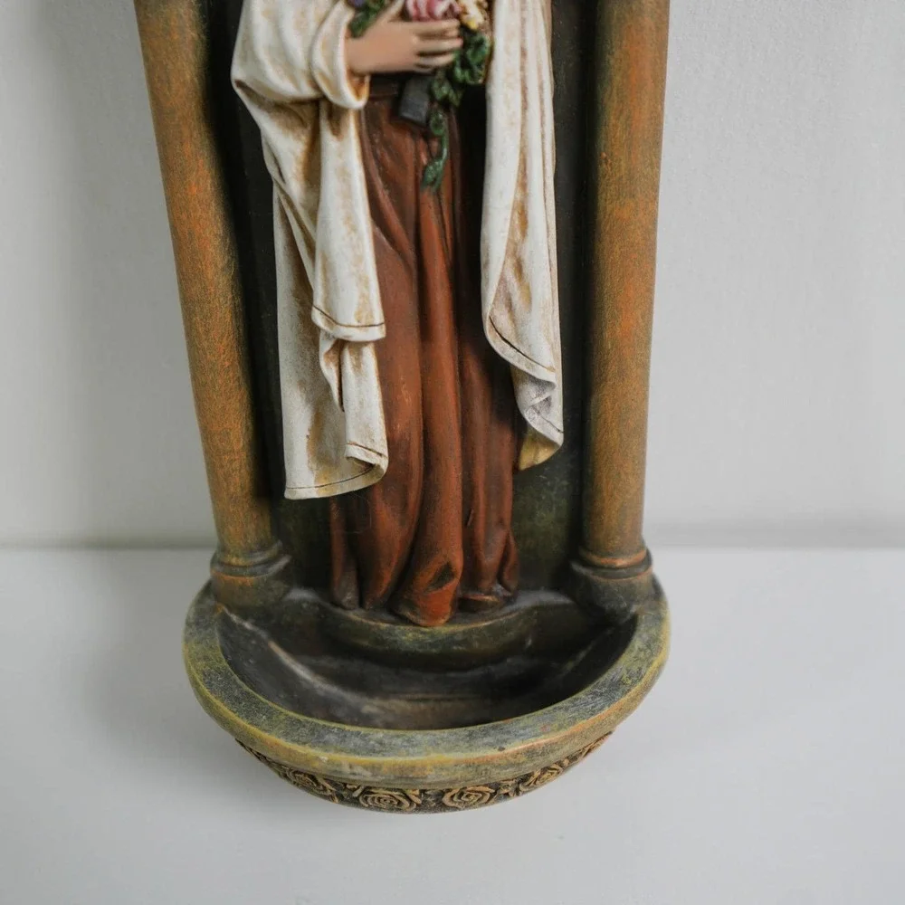Roman | Wall Decor | Roman Inc St Therese Holy Water Font Wall Hanging ...